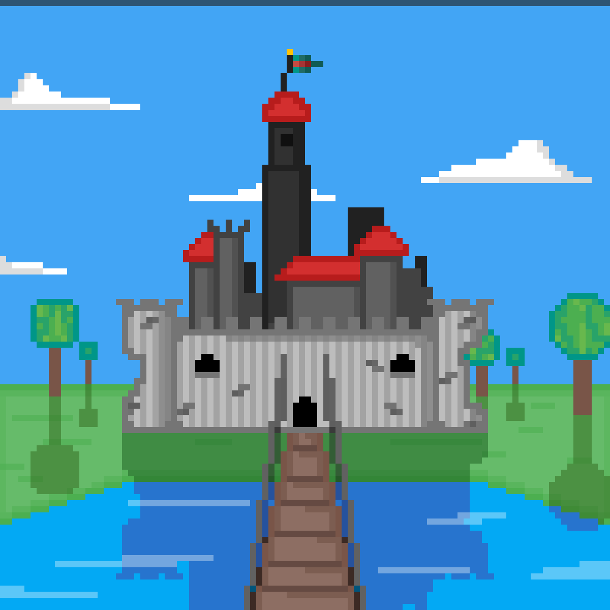 Pixilart - Castle by FKS