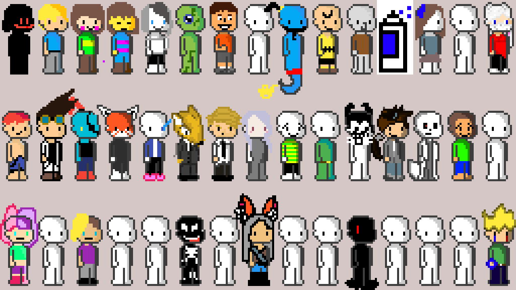 Editing Make Your Own Human - Free online pixel art drawing tool - Pixilart