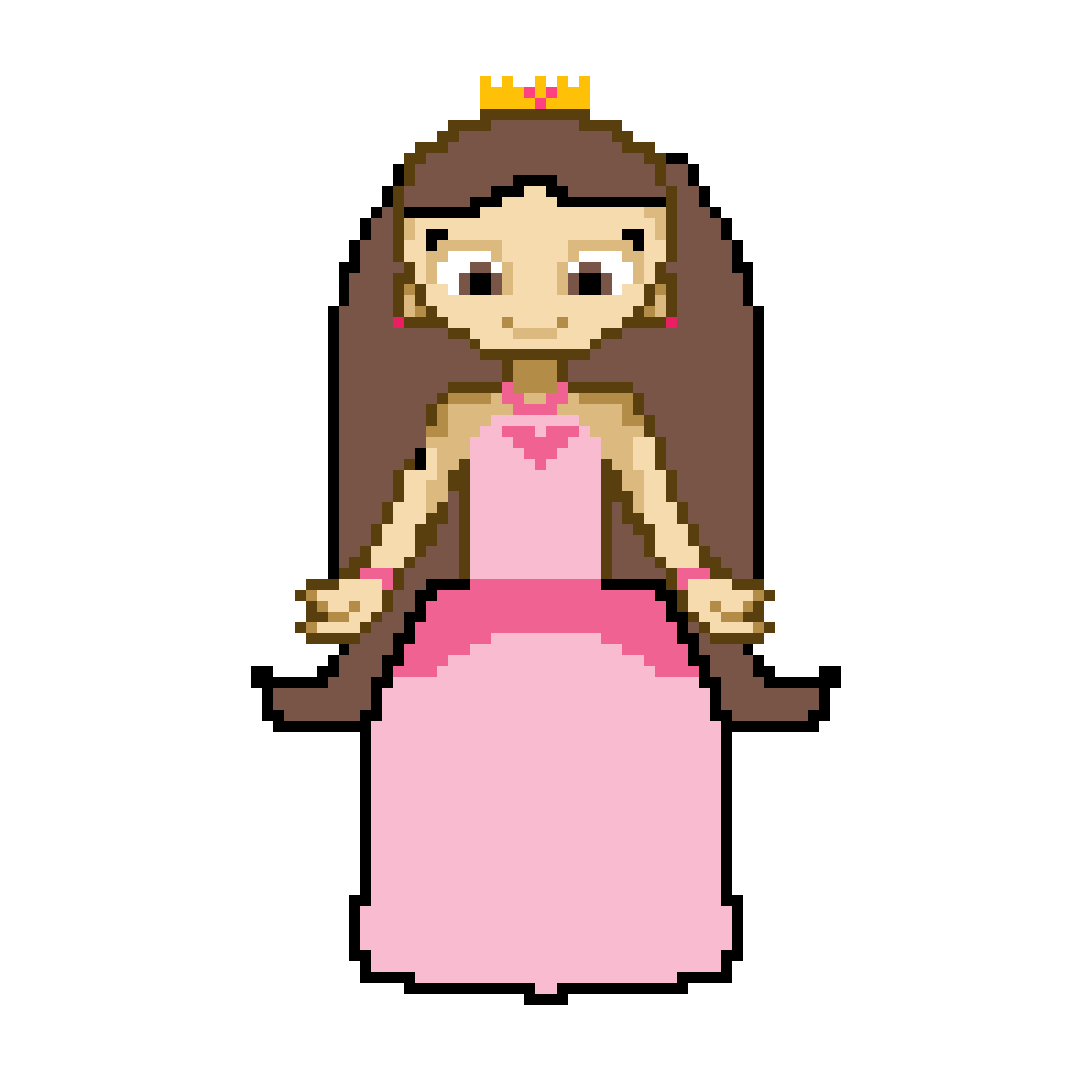 Pixilart - princess victoria rose - mario sunshine by Rose-Montallies