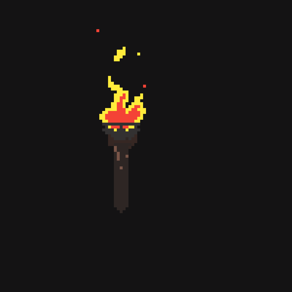 Pixilart - Torch by Mikea