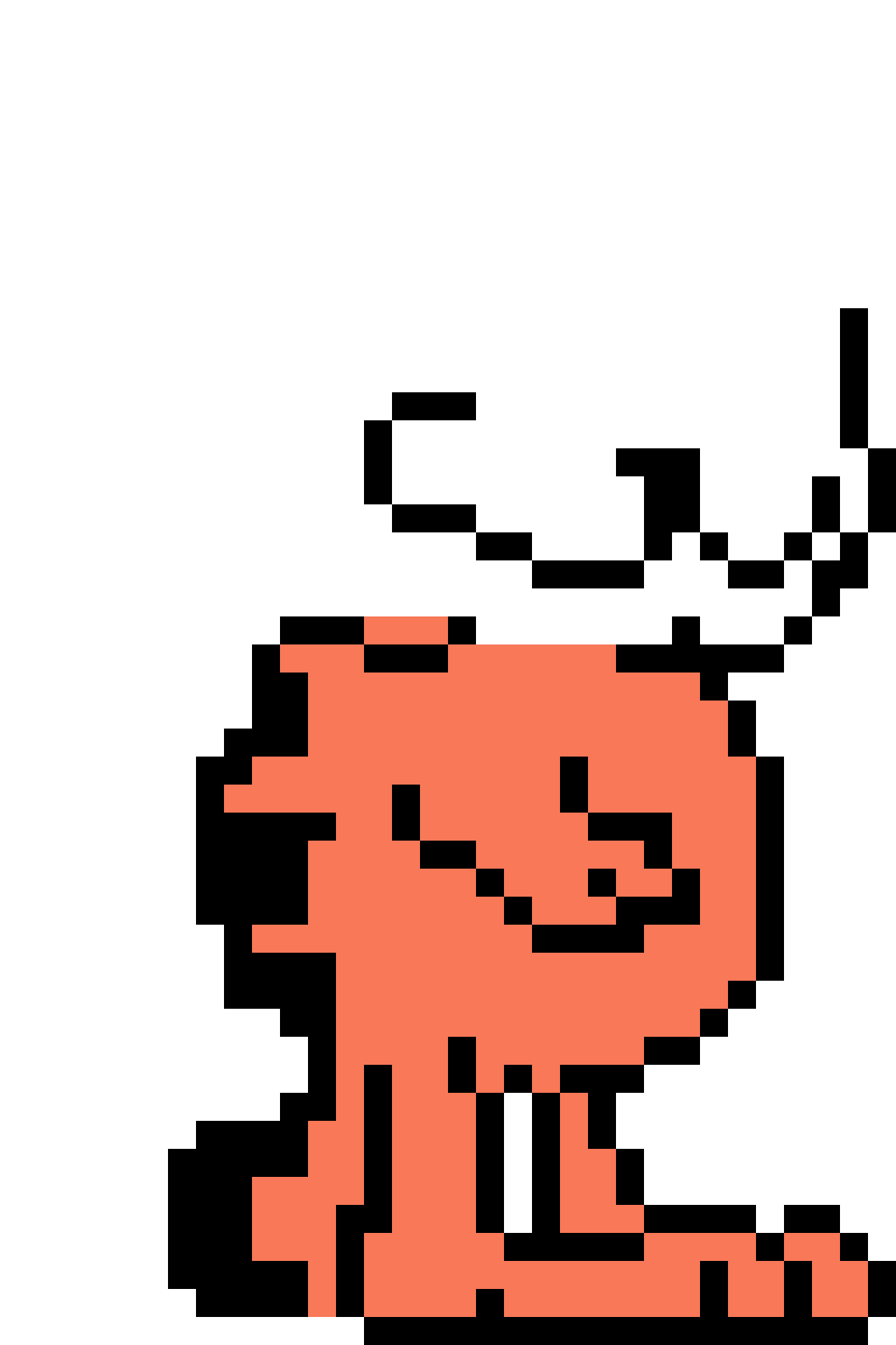 Pixilart - AWGMG Garfield Sprite WIP by The-Mario-Guy