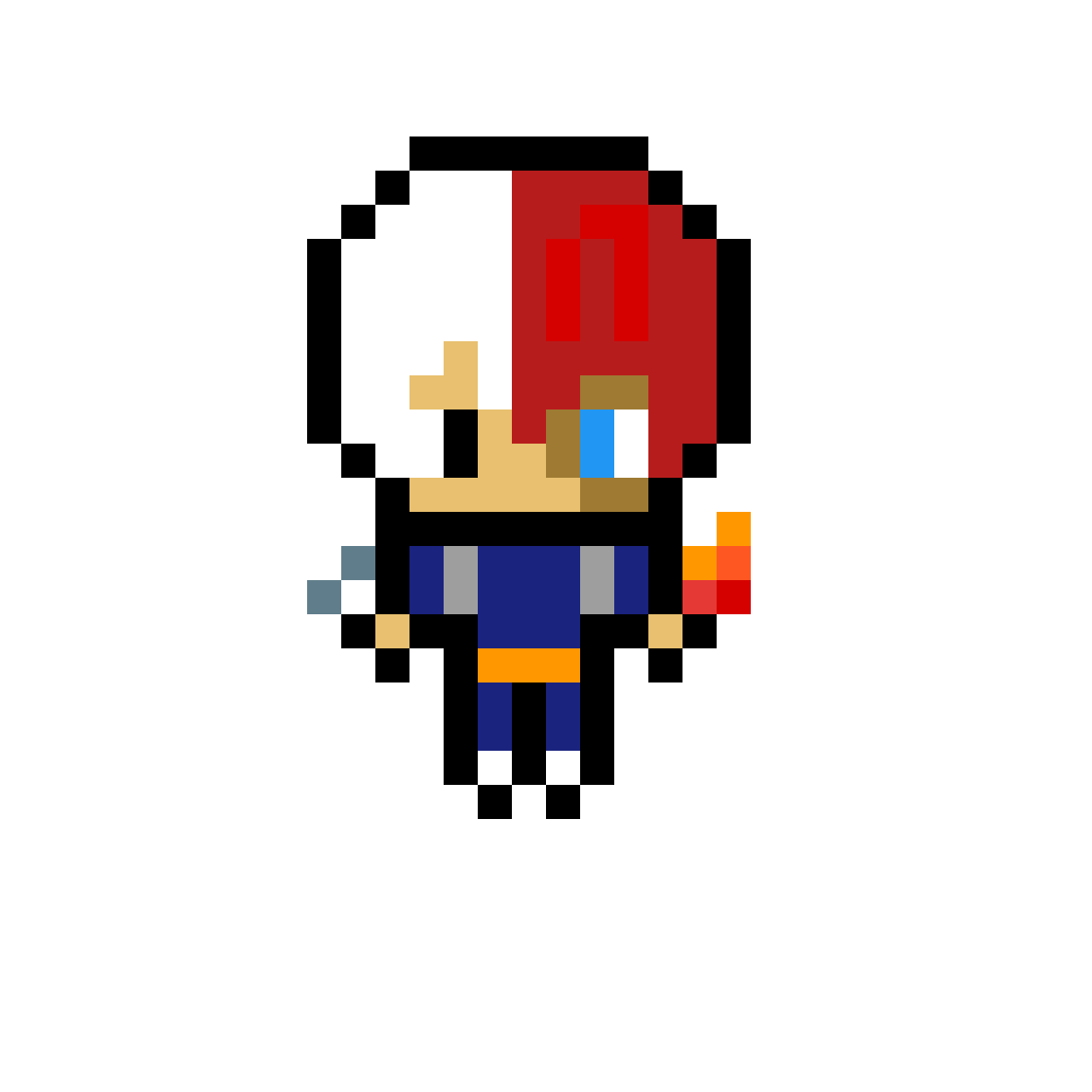 Editing Shoto Todoroki - Free online pixel art drawing tool - Pixilart