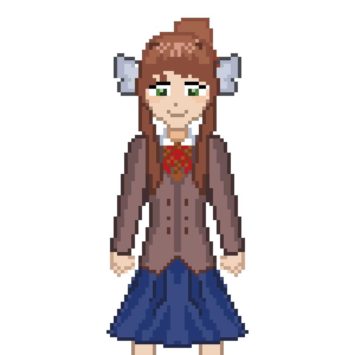 Pixilart - Monika by terrietont-