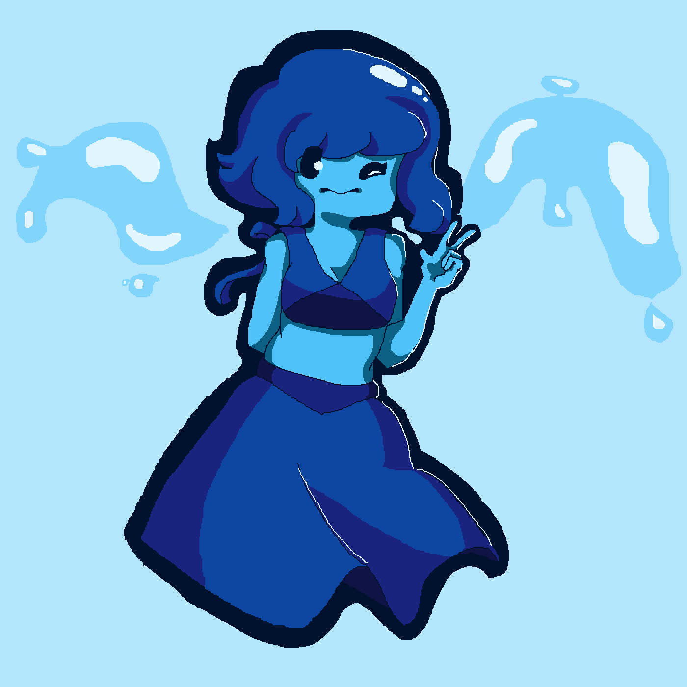 Pixilart - Finished Lapis drawing! by Tiiki