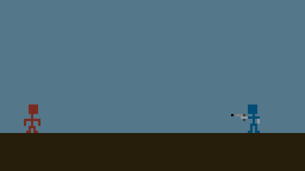 Pixilart - Red vs blue by Irish-Potato