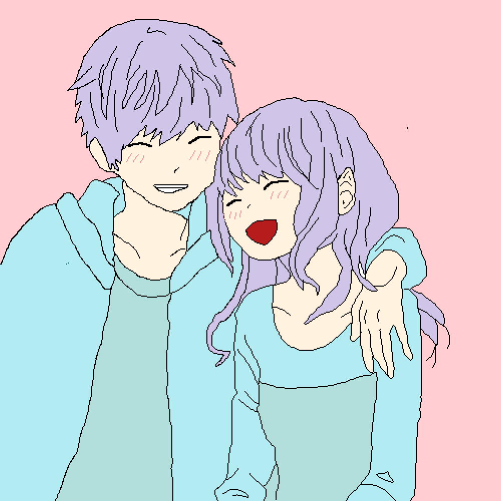 Pixilart - Alex and alexia by Nanaboo