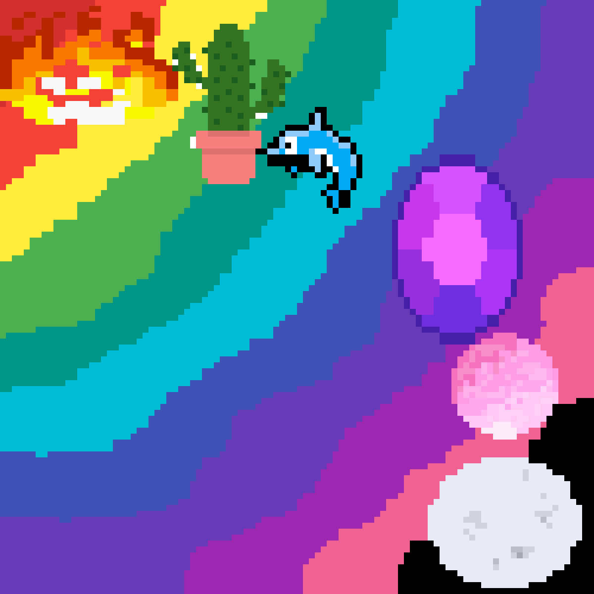 Pixilart - Color scheme by Wolfylover16