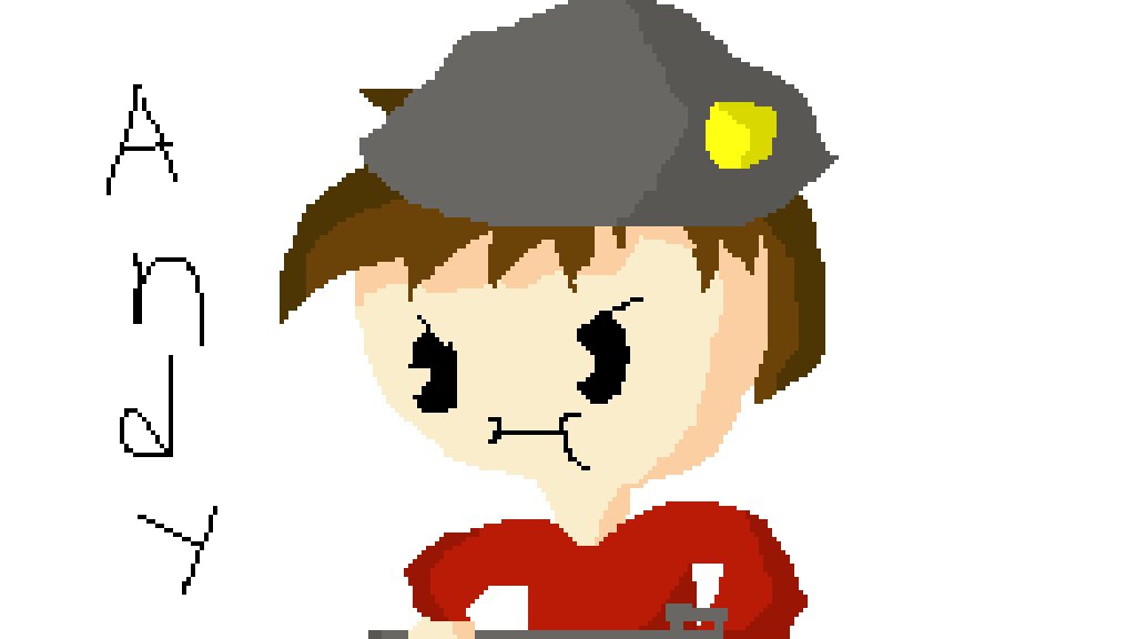 Editing andy td2 - Free online pixel art drawing tool - Pixilart