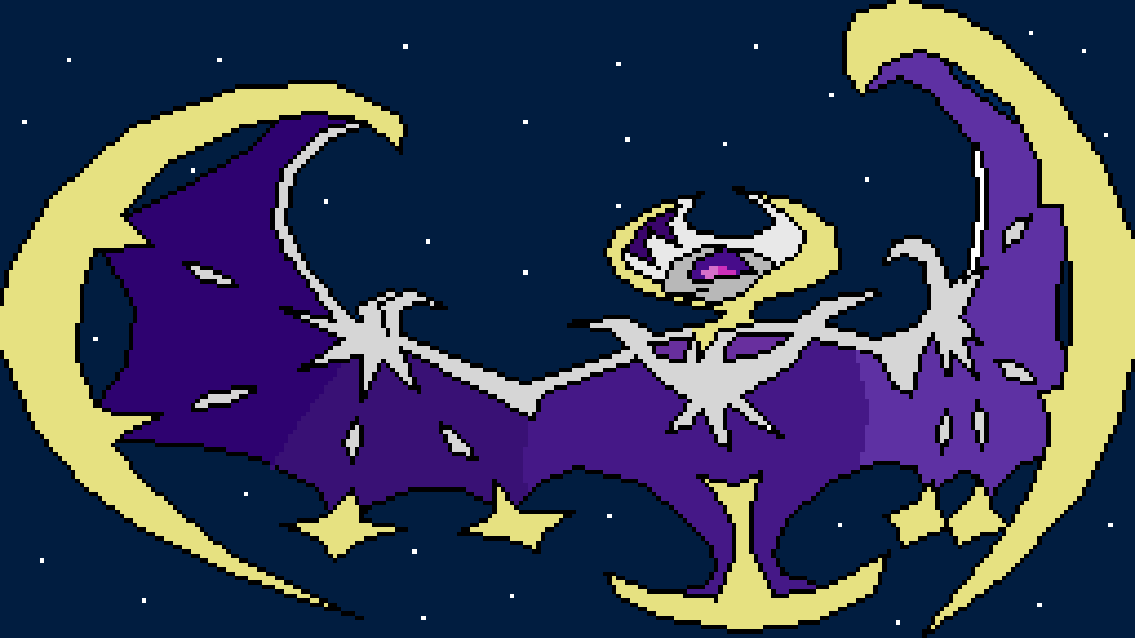 Pixilart - Pokemon Moon by Den