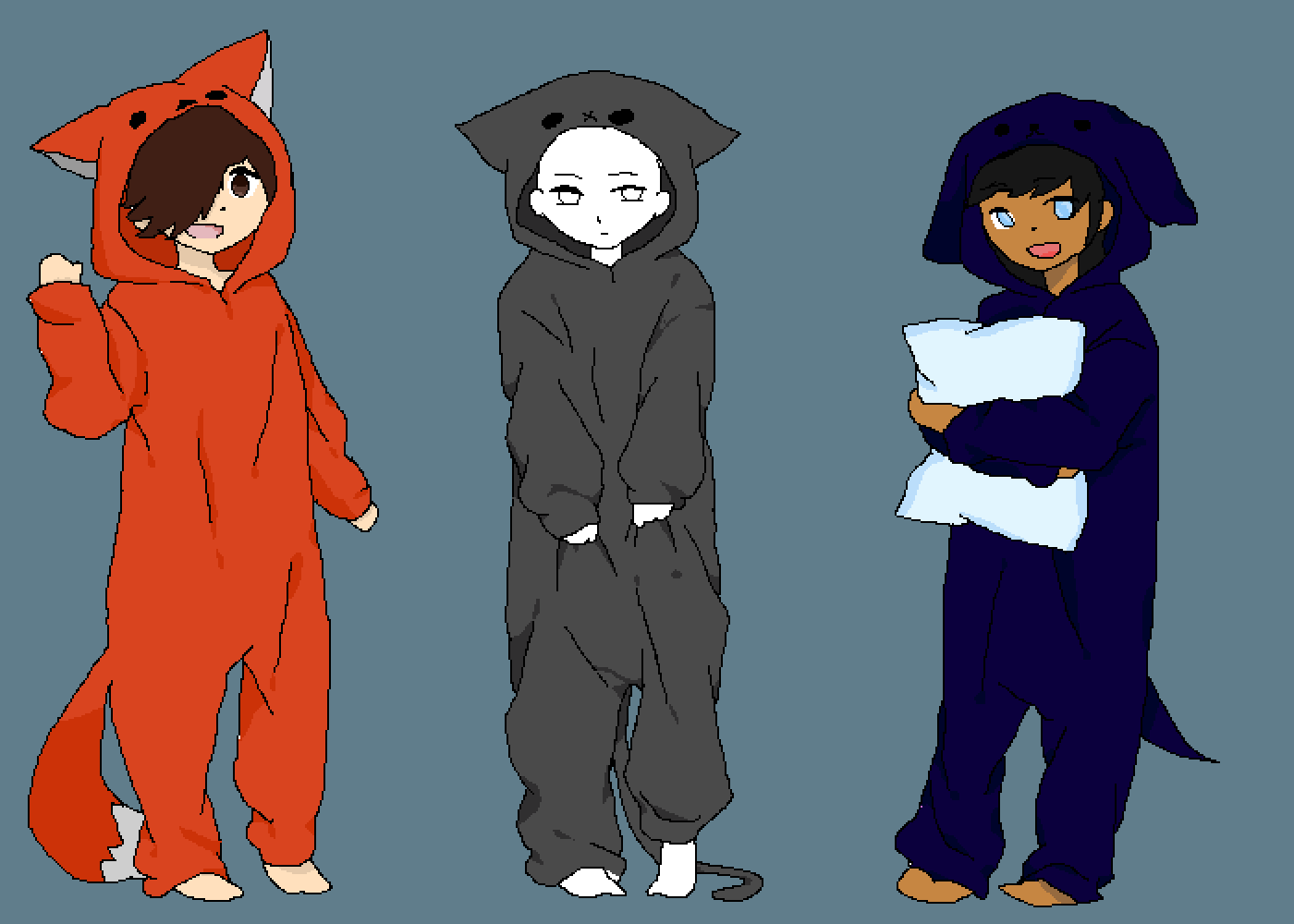 Editing Sleepover - Free online pixel art drawing tool - Pixilart