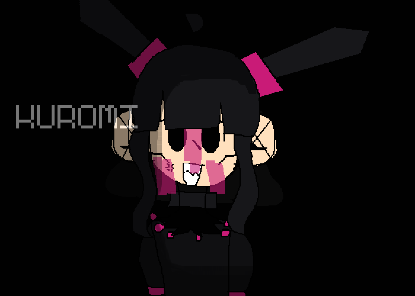 Pixilart - kuromi chan by Why-so-seriouss