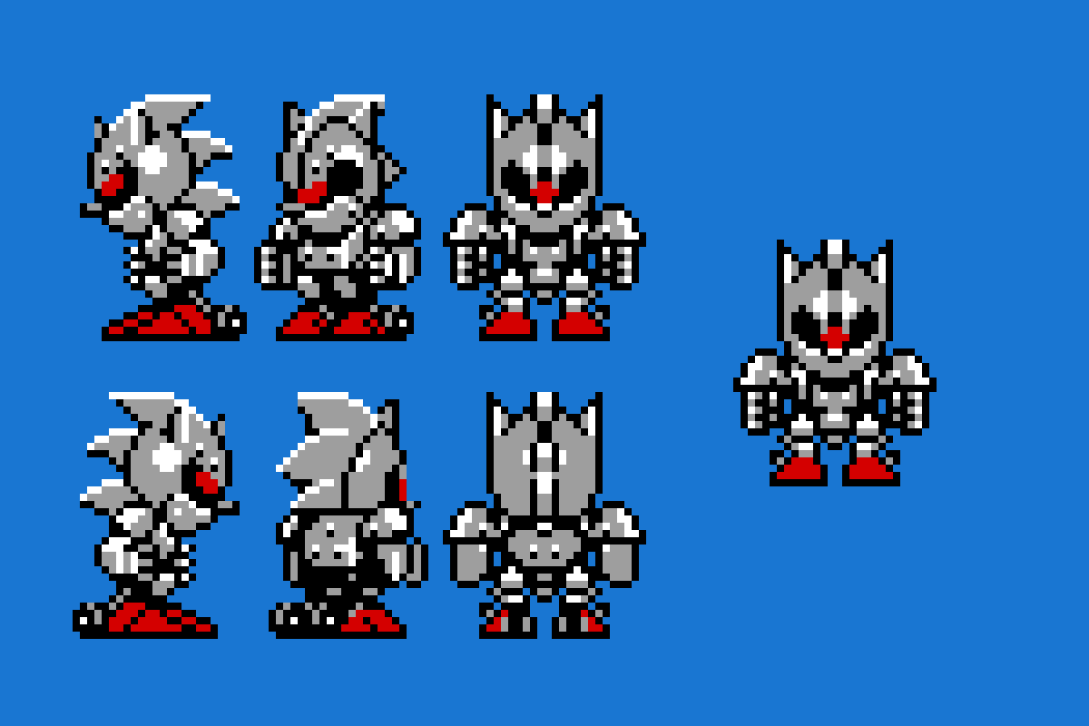 Pixilart - robo sonic 360 by Tuxedoedabyss03