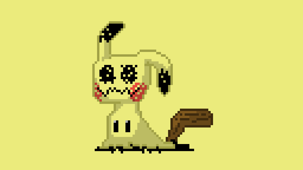 Editing Mimikyu - Free online pixel art drawing tool - Pixilart