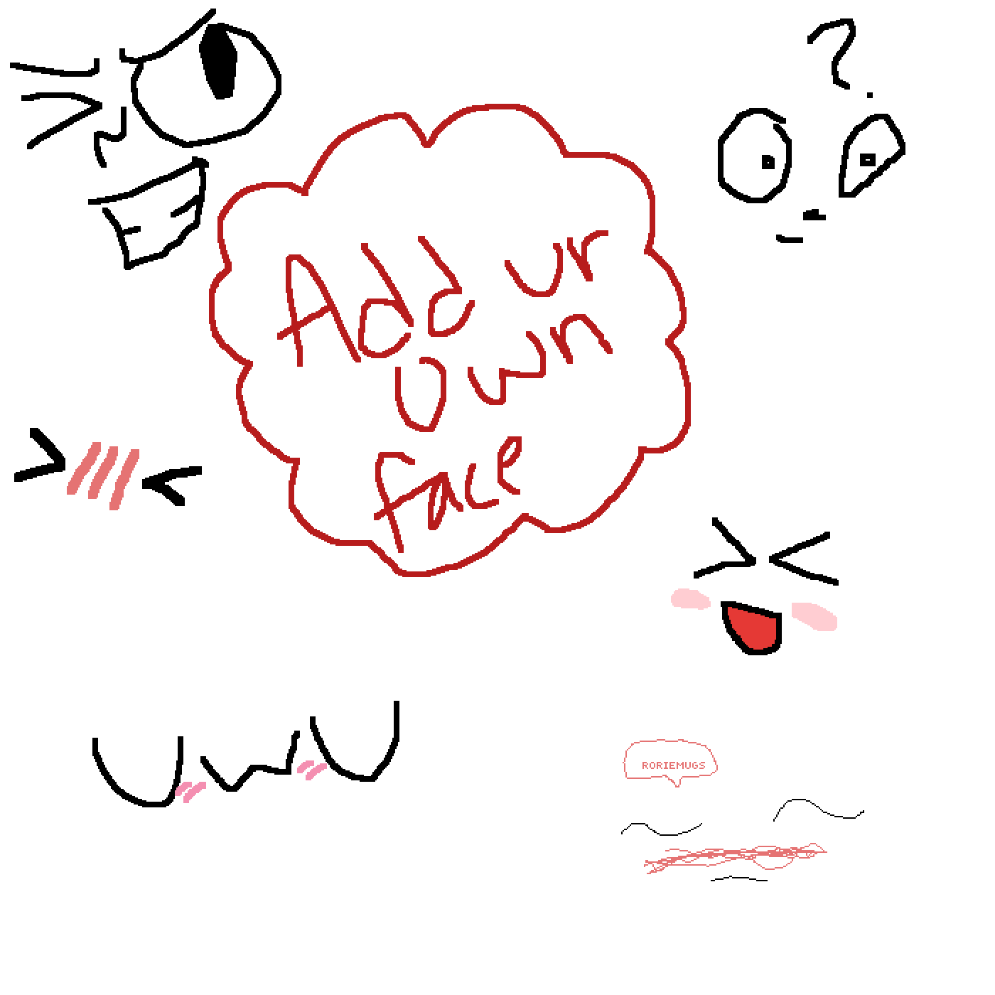 Editing add your face - Free online pixel art drawing tool - Pixilart