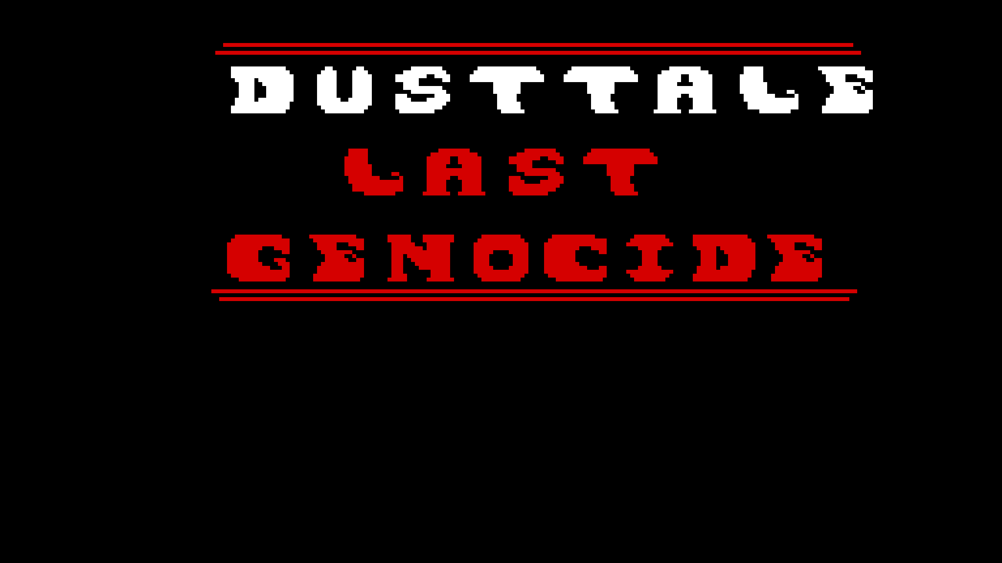 Pixilart - Dusttale Last Genocide by DdfOFnAv5eNf4yT