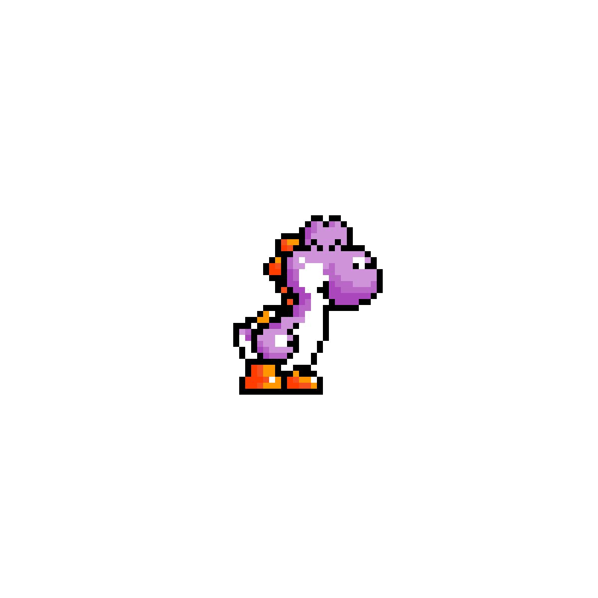 Purple Yoshi Png