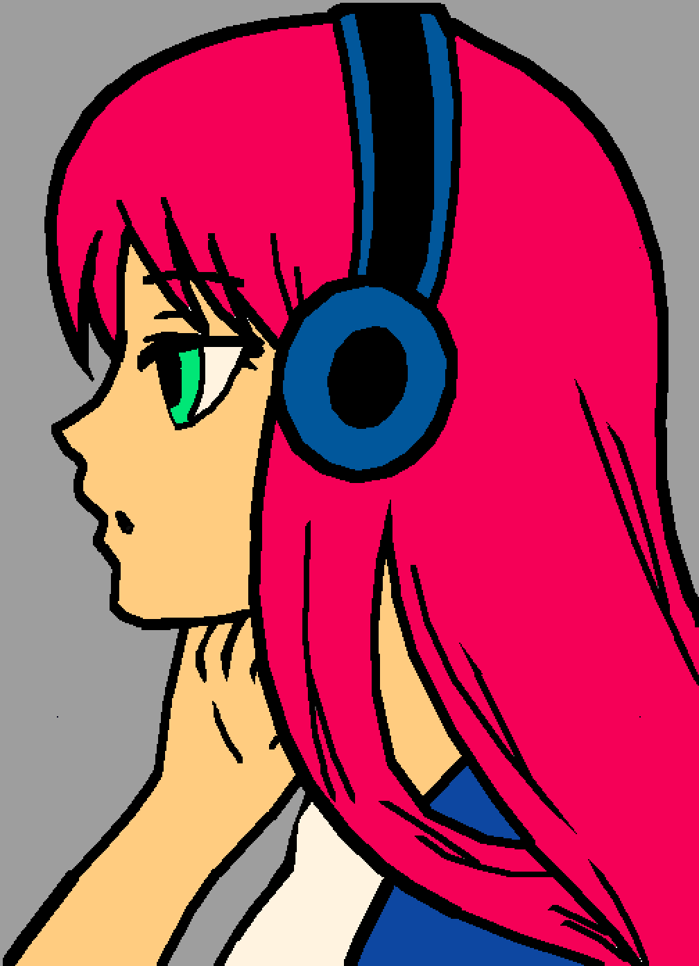 Editing Princess Lala Deviluke - Free online pixel art drawing tool ...