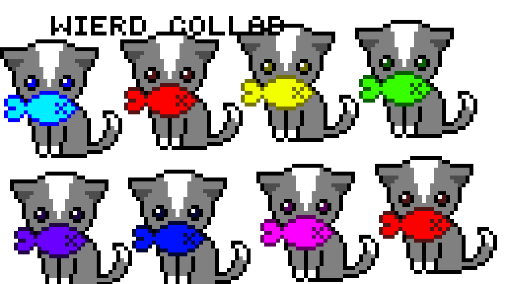 Editing MEOW - Free online pixel art drawing tool - Pixilart