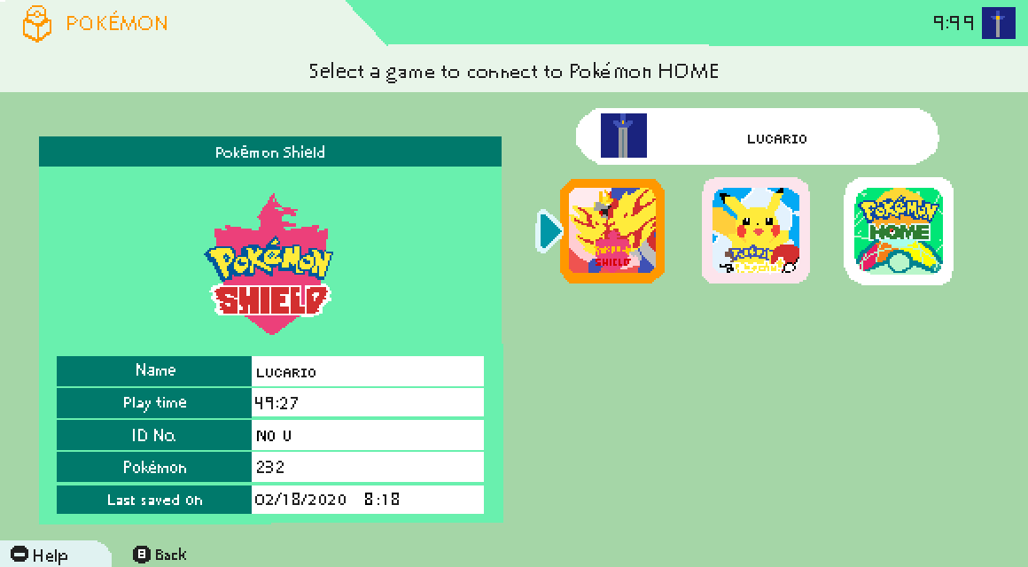 Pixilart - Pokemon Home by Willucario