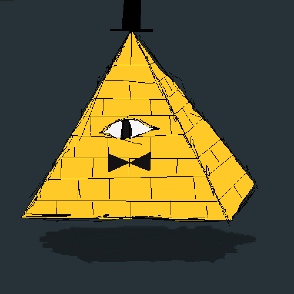 Editing Bill Cipher - Free online pixel art drawing tool - Pixilart