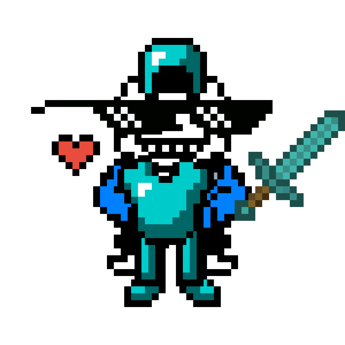 Pixilart - Hey, here's another MLG Undertale Character, Comment be by ...