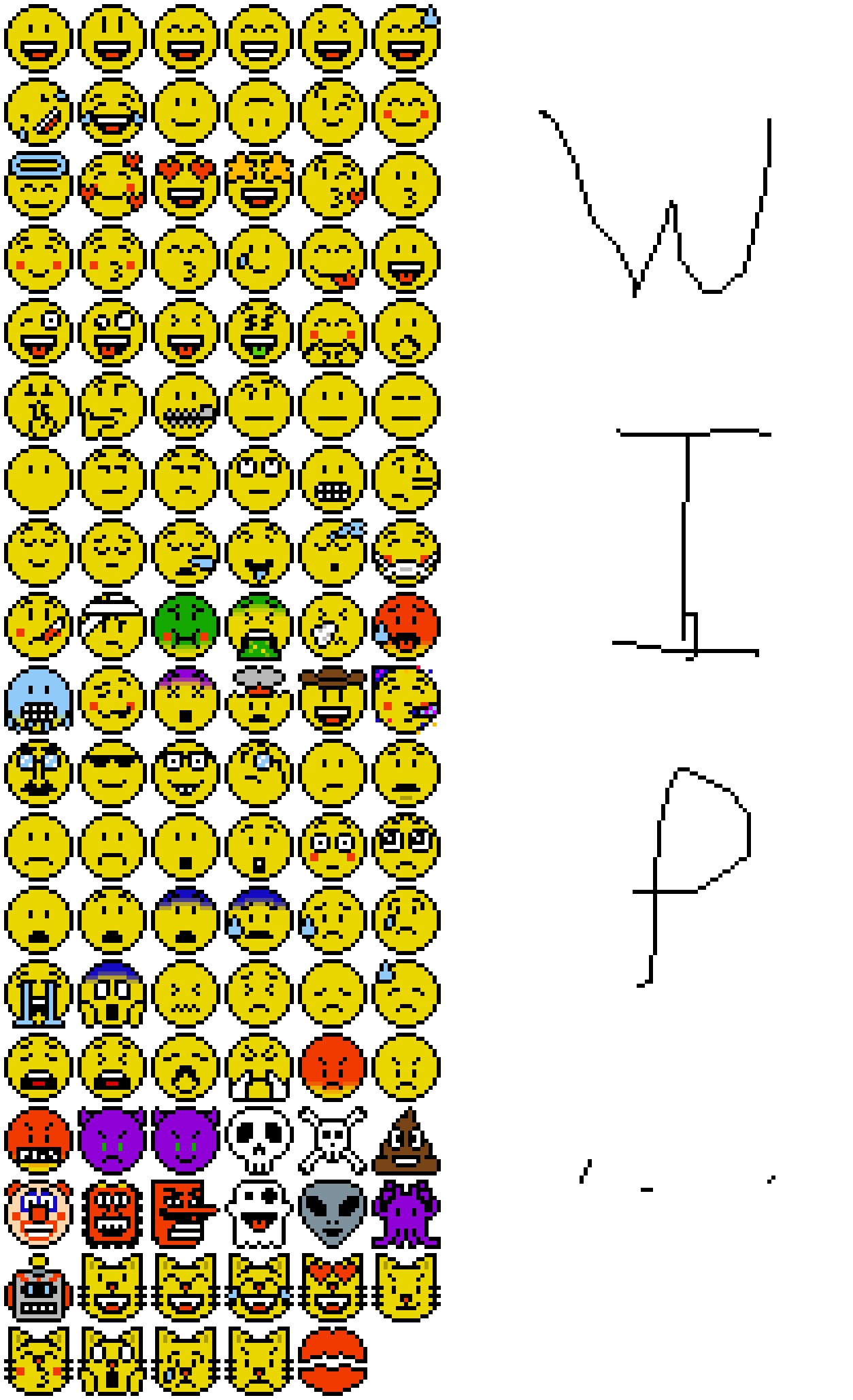 Pixilart - EMOJIS WIP 10 by SMB