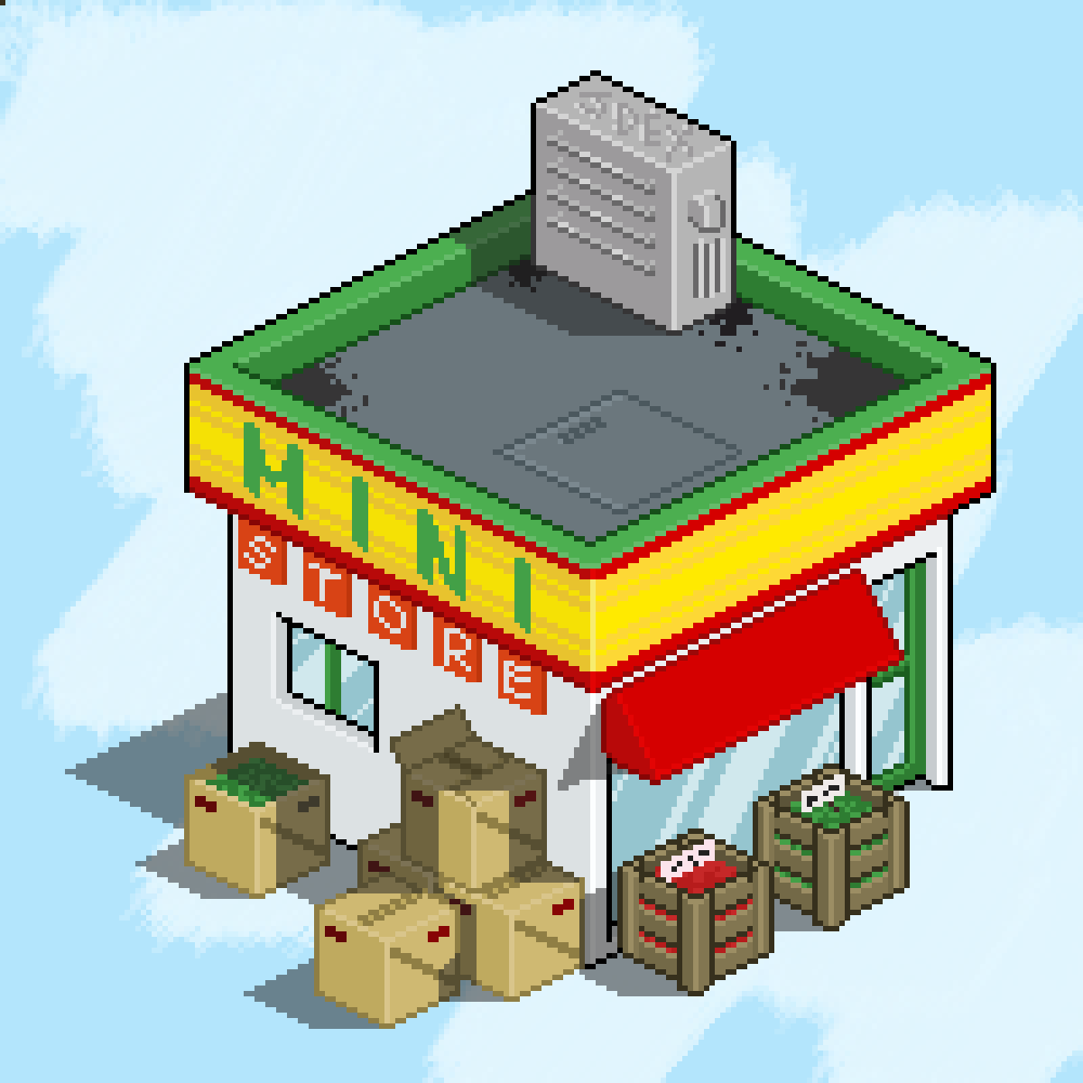 Pixilart - Mini store by drowly
