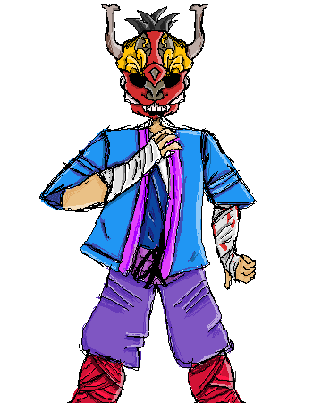 Pixilart - sakura free fire by Mary-Frosty