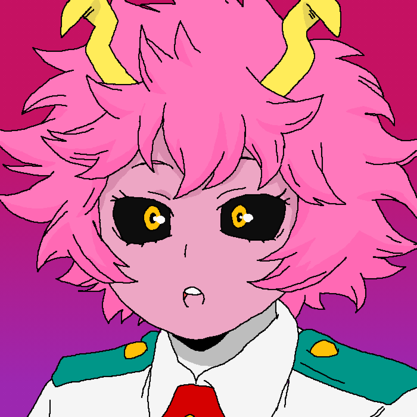 Pixilart - Mina Ashido by TheTokyoShogun