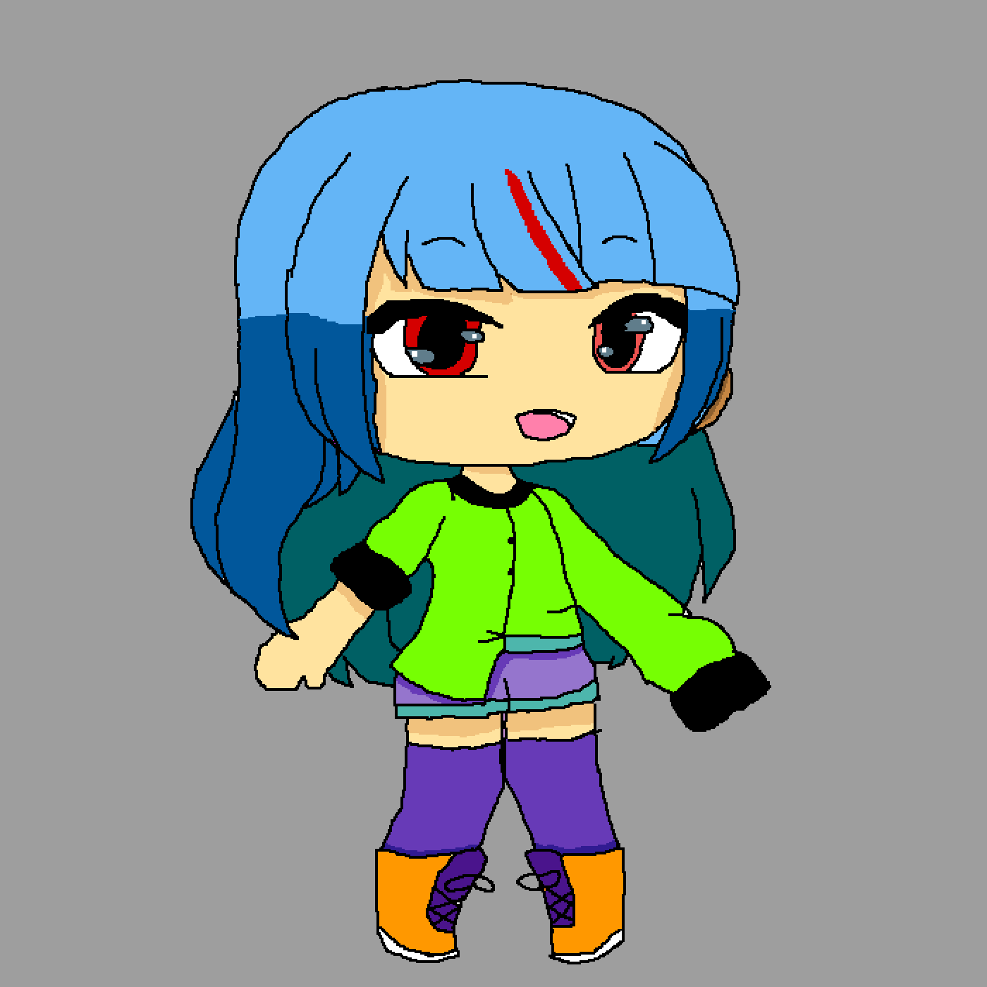Editing gacha - Free online pixel art drawing tool - Pixilart