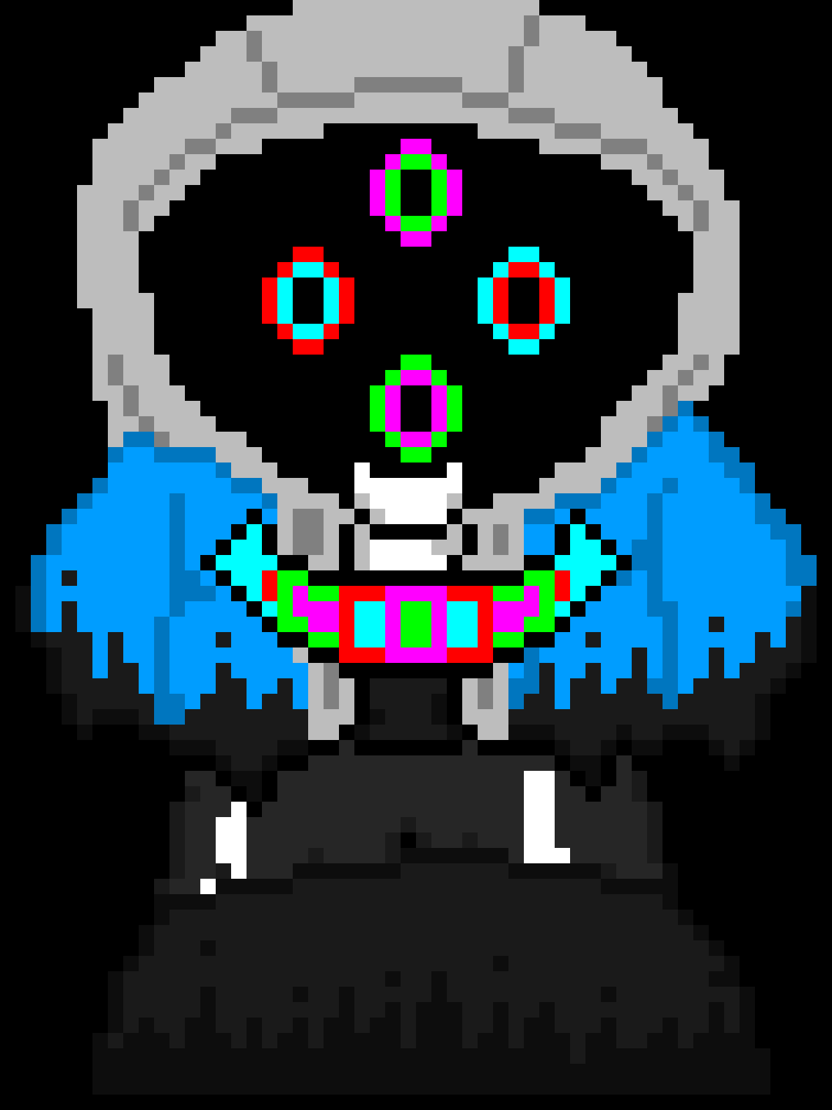 Pixilart - DustDustDust Sans by ScarletSkel