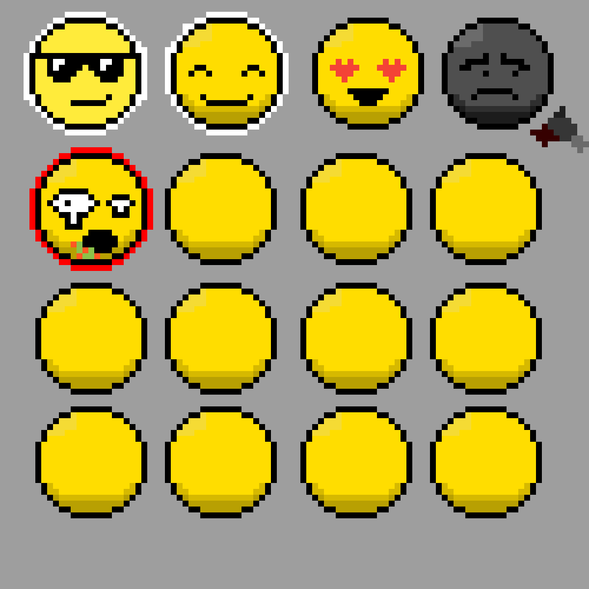 Pixilart - emoji collab by kingnoble