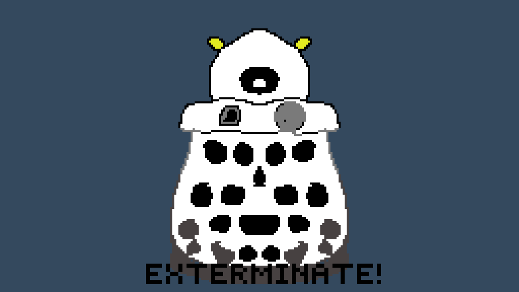 Editing Dalek - Free online pixel art drawing tool - Pixilart