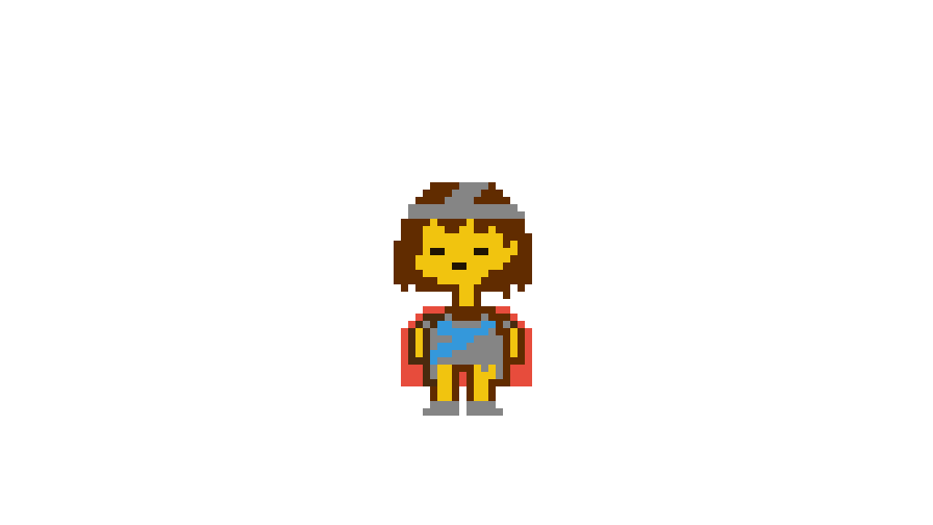 Editing frisk lost nueva version - Free online pixel art drawing tool ...