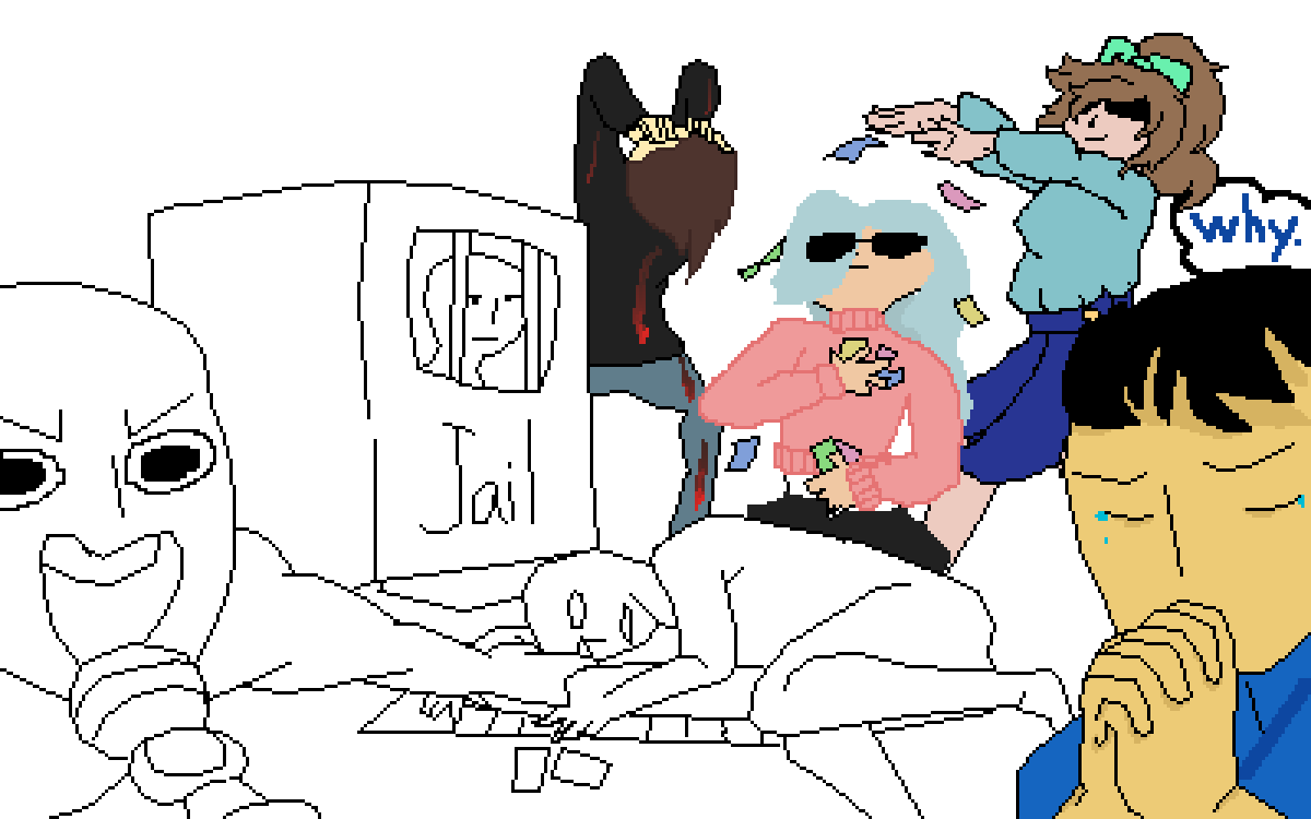 Editing MONOPOLY! - Free online pixel art drawing tool - Pixilart