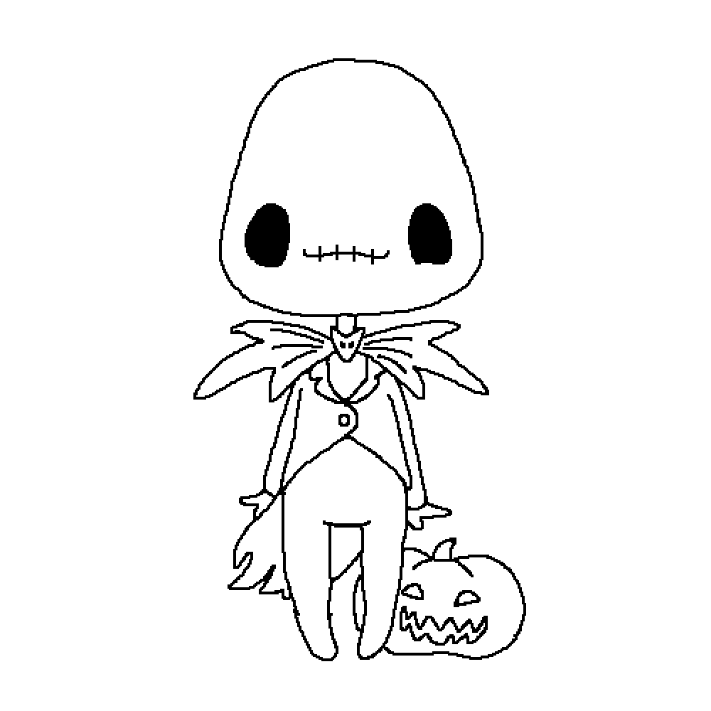 Pixilart - Skeleton Base by Black-Clouds