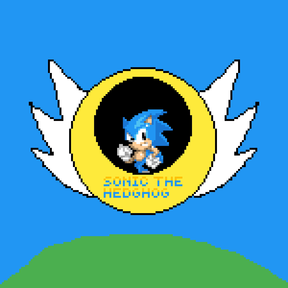 Pixilart - Sonic The Hedgehog Title by atobin0002