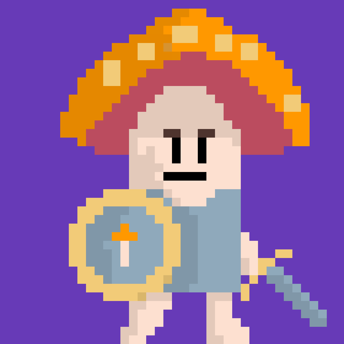 Pixilart - champi caballero by Einar