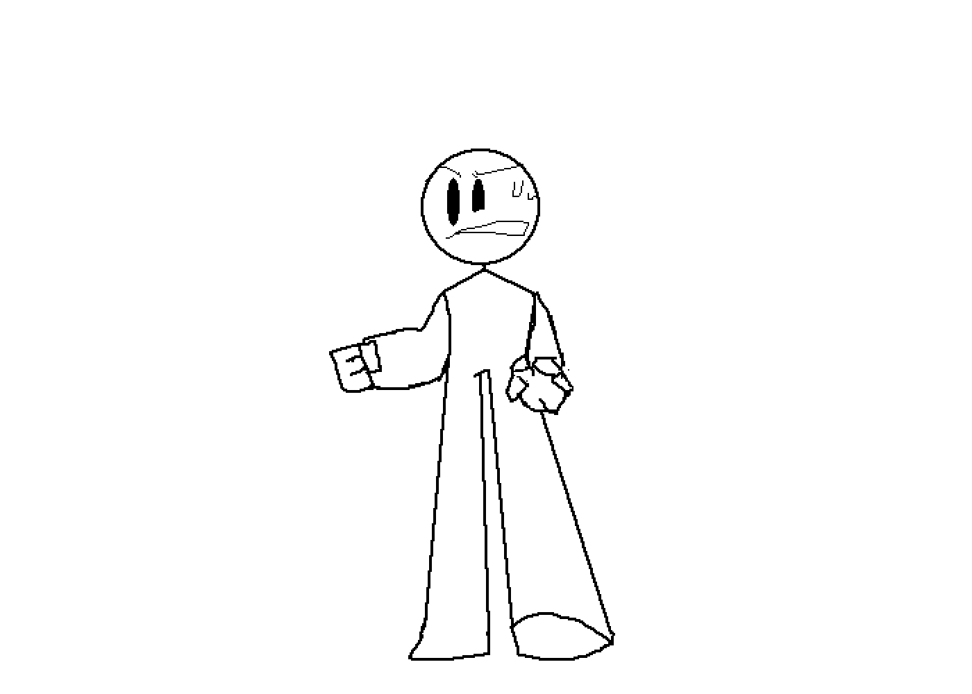 Pixilart - scared fnf animation by B-E-E-P