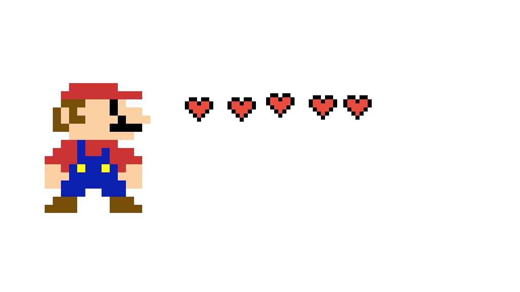 Pixilart - marios health! by cOol-ChILd-XD
