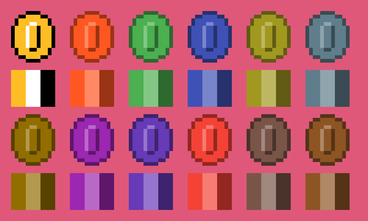 Pixilart - Mario Coin Pallet Swap by KOMBATENT