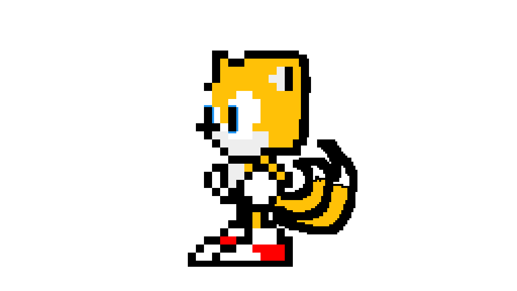 Pixilart - tails the fox by Rose-Montallies