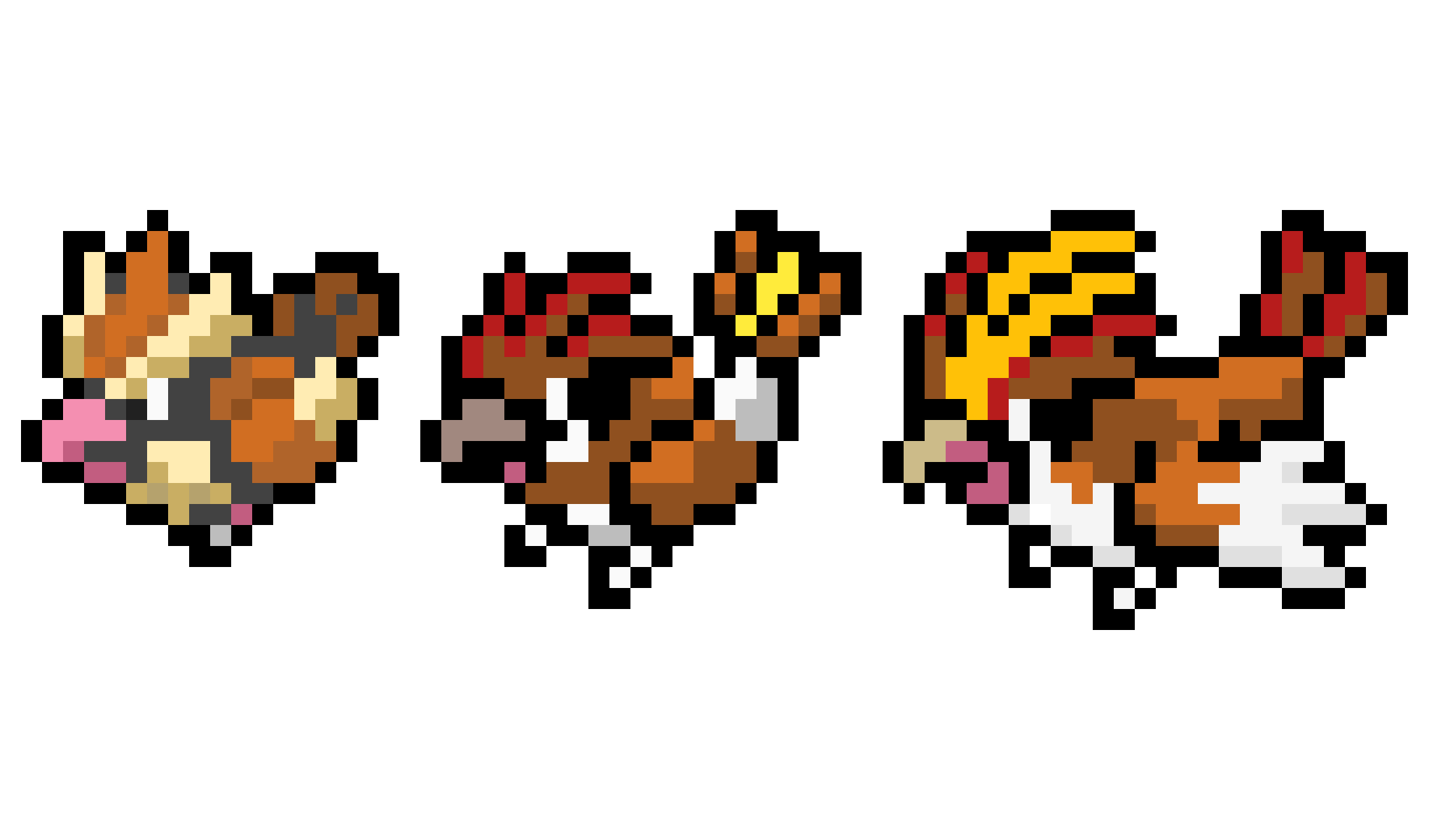 Pixilart - Pokémon #16-18 art by TheWrongPie901