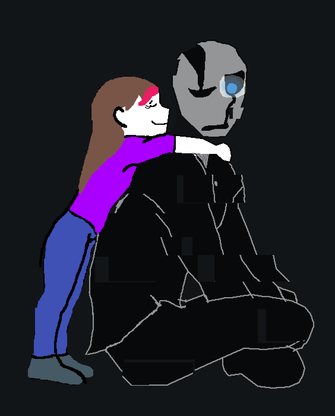 Editing i hug GaStEr - Free online pixel art drawing tool - Pixilart