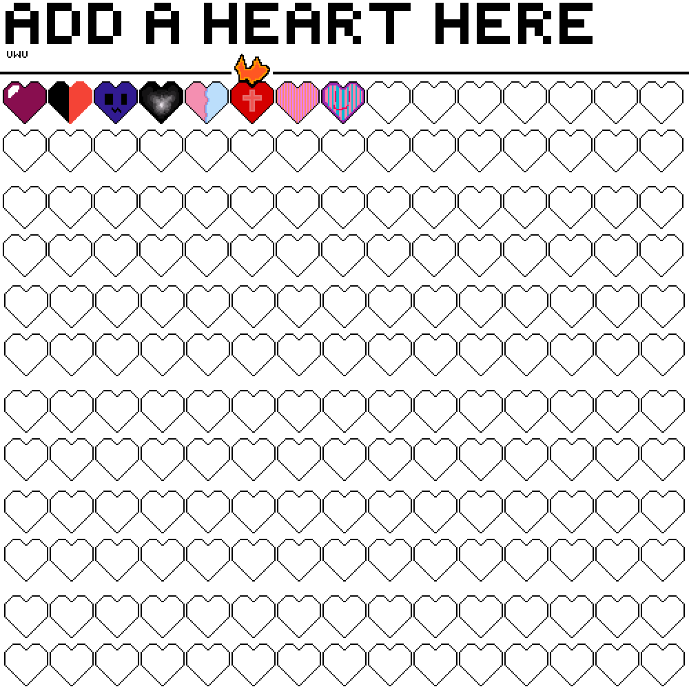 Editing harte - Free online pixel art drawing tool - Pixilart