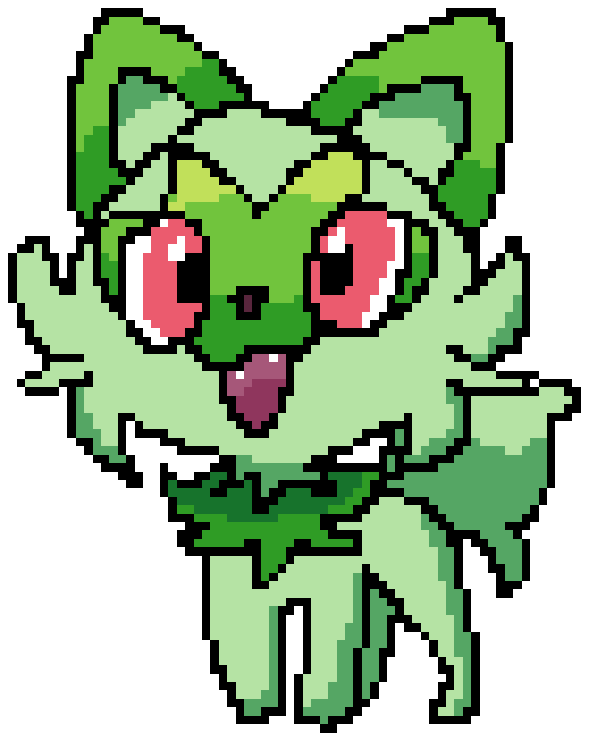 Pixilart - Sprigatito by SourStew47