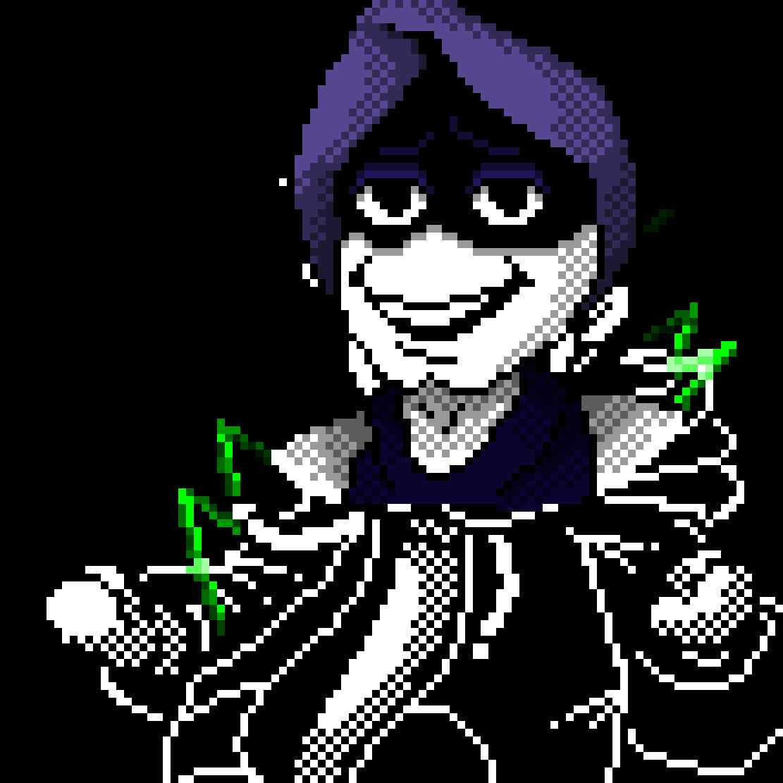 Pixilart - god dammit lancer. by brocollii-boi