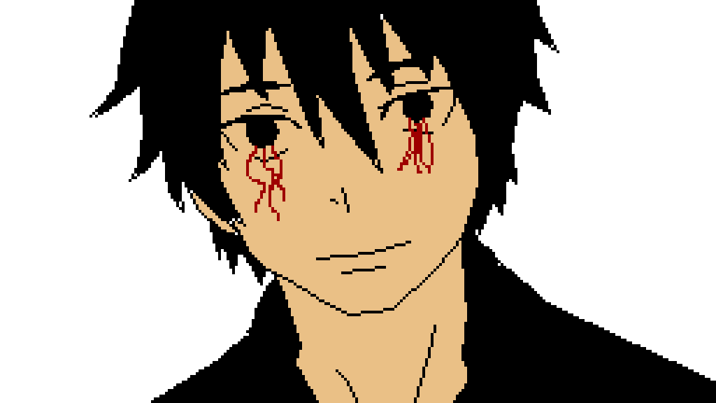 Editing bleeding eyes - Free online pixel art drawing tool - Pixilart