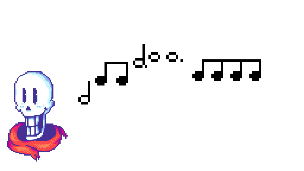 Pixilart - #######the singing skull####### by Anonymous