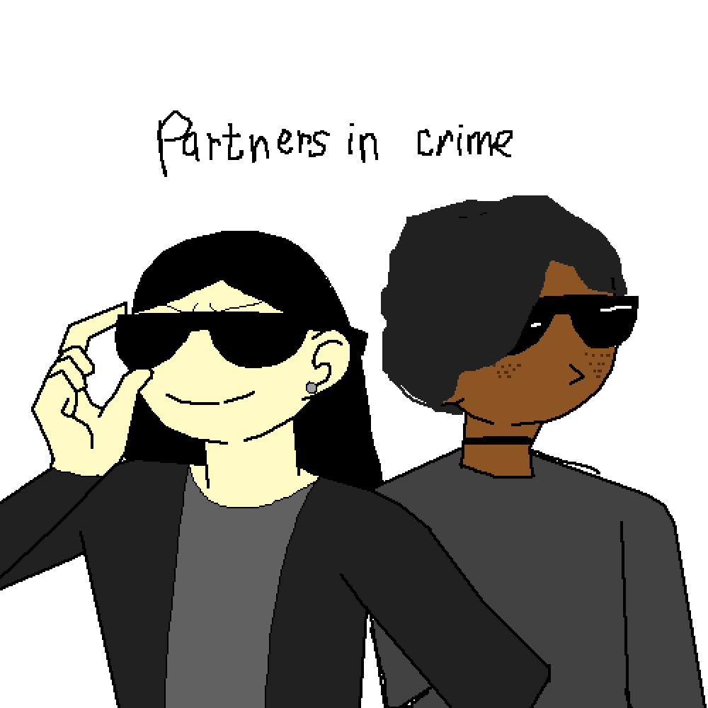 Pixilart - Partners in Crime!! by Schuylersister